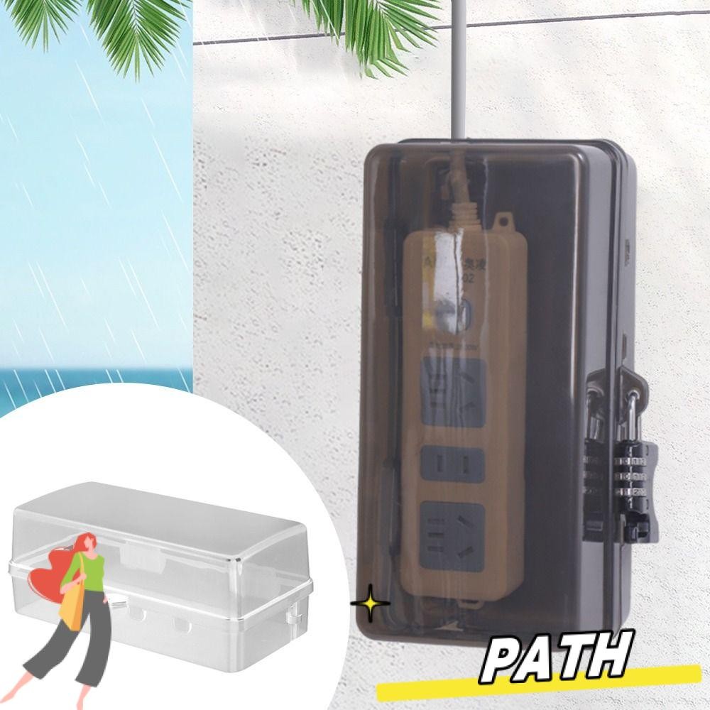 PATH Plug Box, Weatherproof Anti-theft Extension Lead Cover, Portable ...