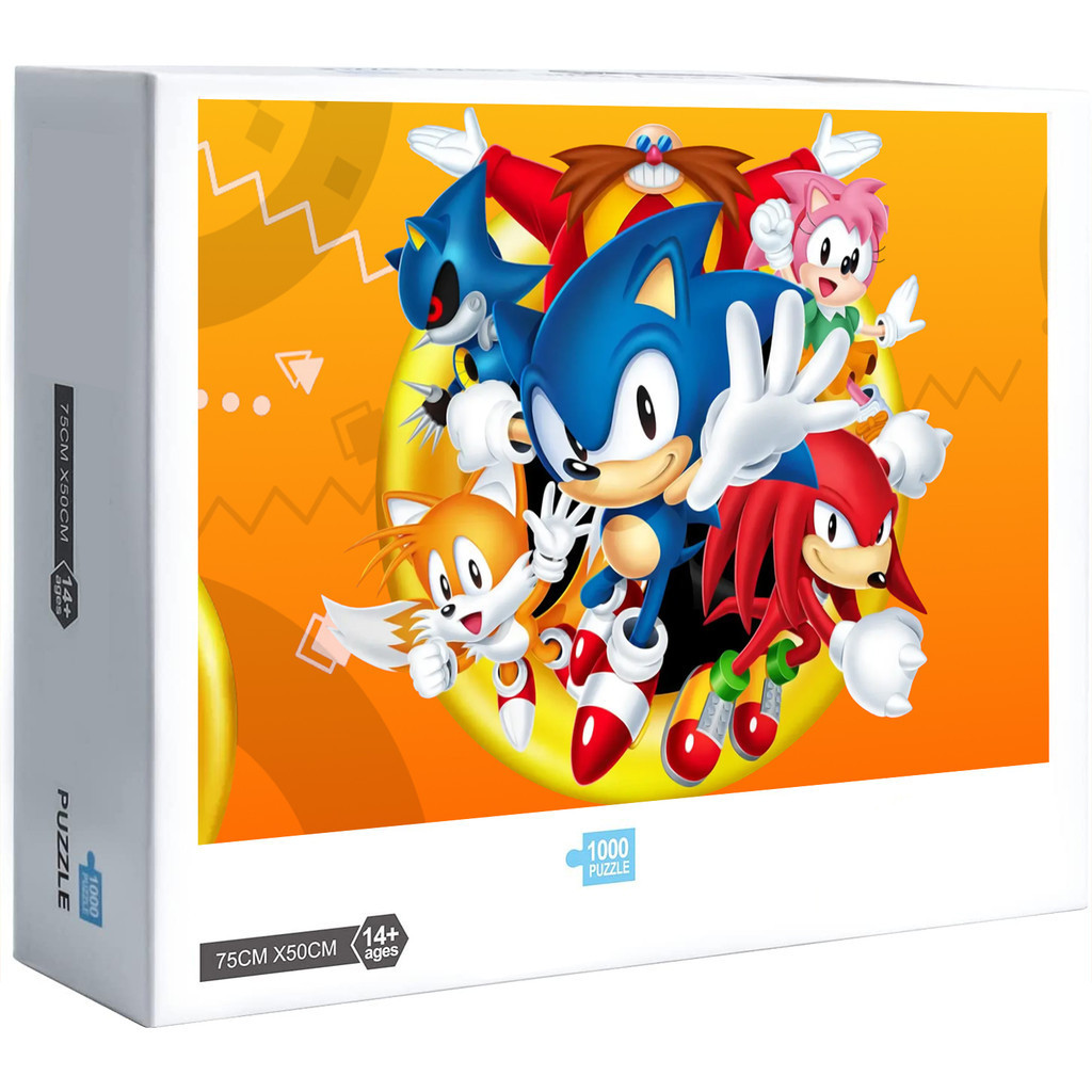 Sonic the Hedgehog Jigsaw Puzzle Stress Relief Education Exquisite Gift ...
