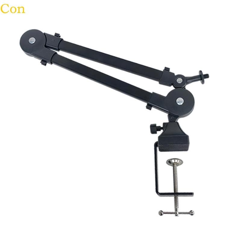 Con Heavy Duty Iron Mic Stand Microphone Arm Holer for Securely Holding ...