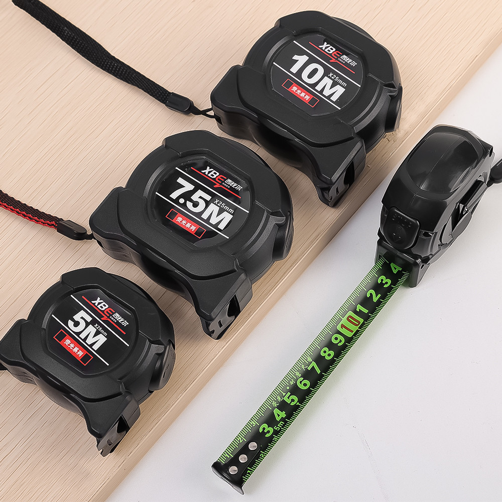 (Inch+CM)Metro Steel Measuring Tape -Fluorescence Auto Lock Measuring ...