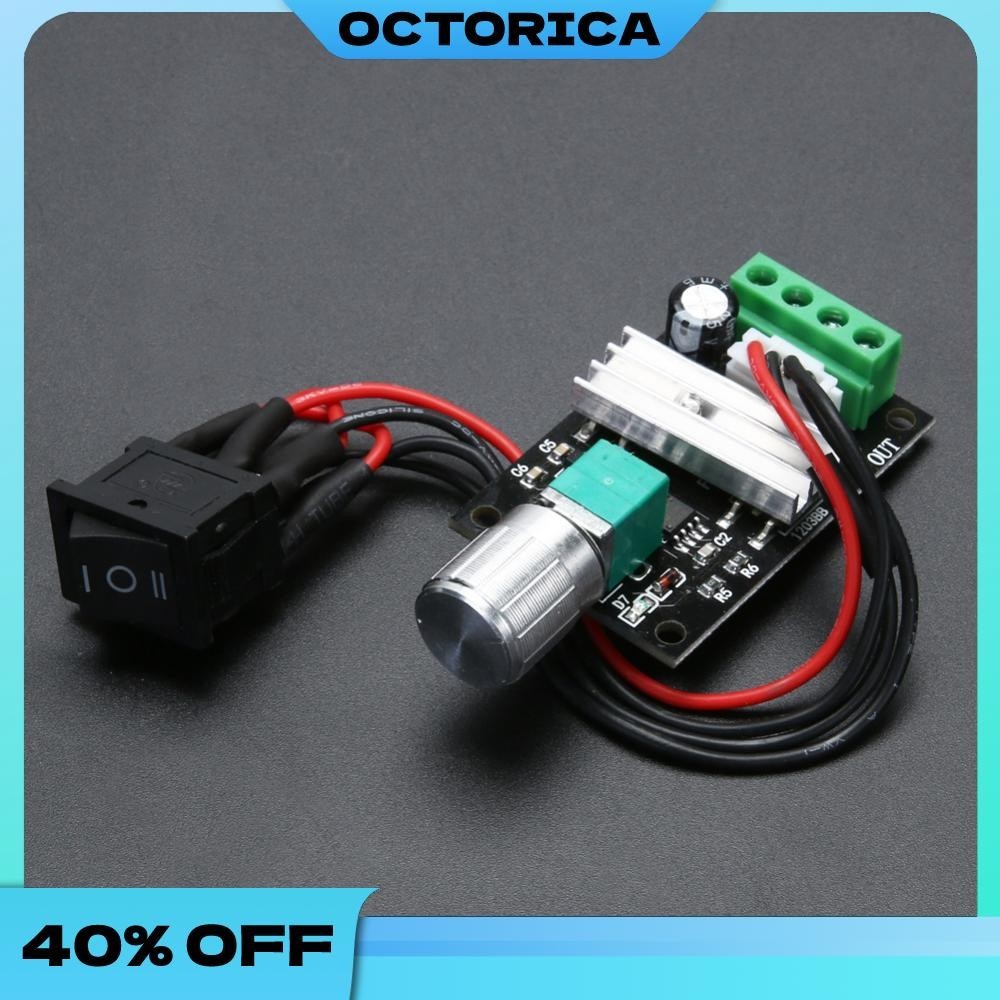 6V 12V 24V 3A DC Motor speed Controller Reversible PWM Control Forward / Reverse Switch | Shopee ...
