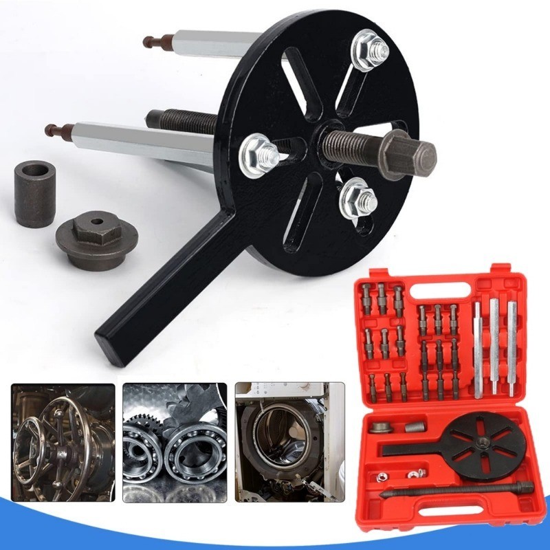 Bearing Extractor Removal Tool 3 jaws Puller Inside and Outside Bearing ...