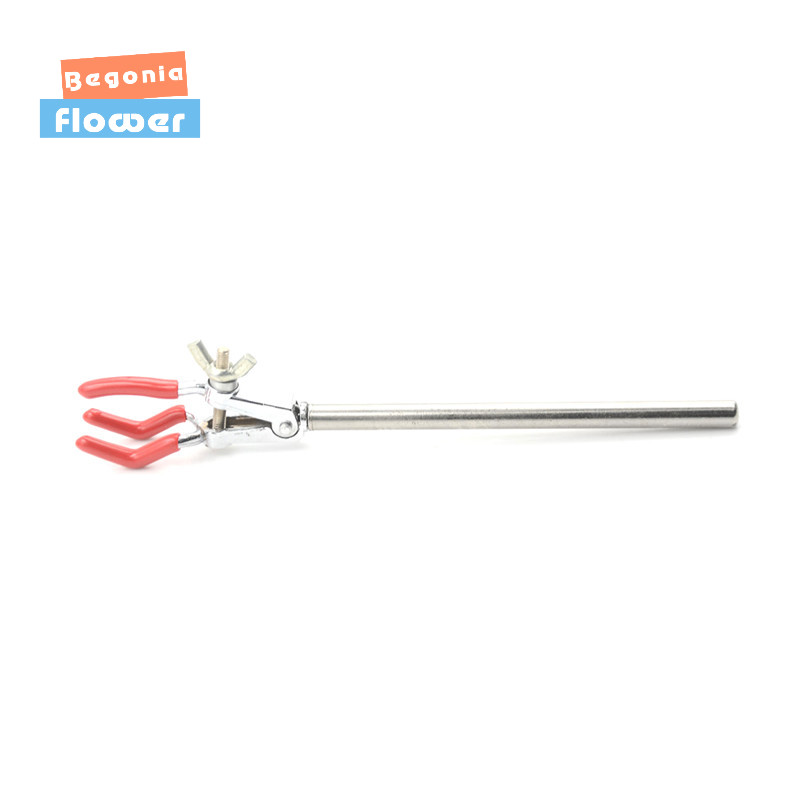 Begonia Flower Adjustable Lab Single Three Prong Extension Flask Clip ...