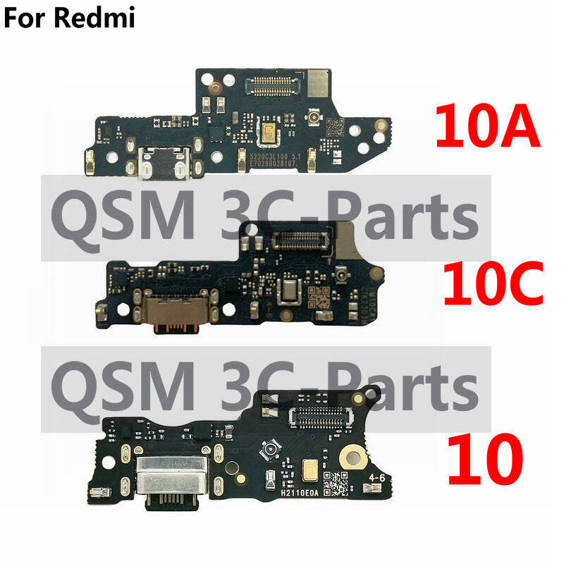 For Xiaomi Redmi 10C 10A 10 USB Charger Port Connector Dock Charging ...
