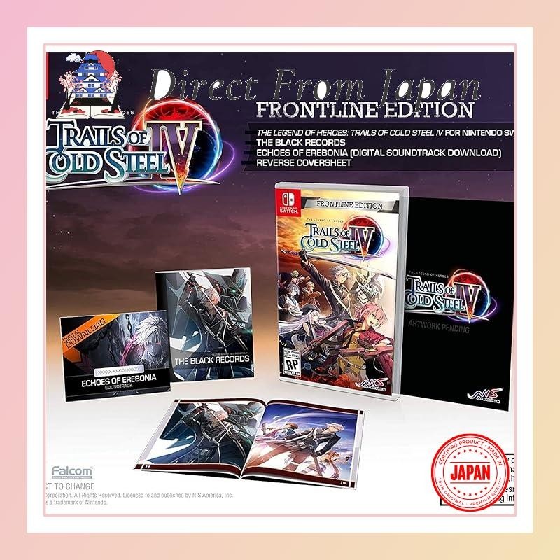 The Legend of Heroes: Trails of Cold Steel IV - Frontline Edition (Import: North America ...