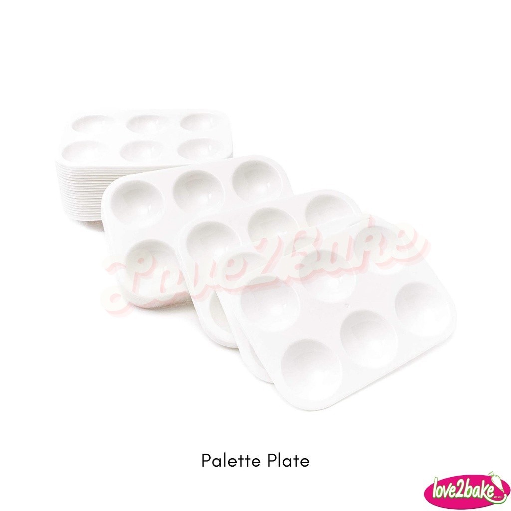 Palette Plate for Painting (per piece) | Shopee Philippines