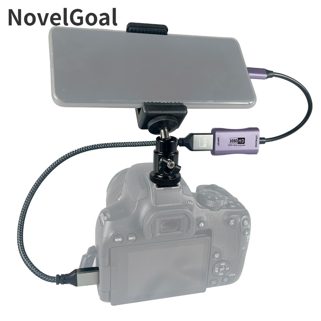 NovelGoal Type-C Adapter Video Capture Card HDMI-compatible 1080P Video ...