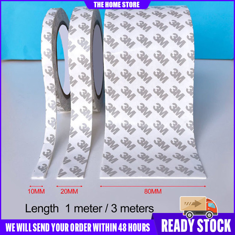 Original 3M Double Sided Glue Adhesive Tape Heavy Duty With Foam,for heavy-Duty Bonding for Any ...