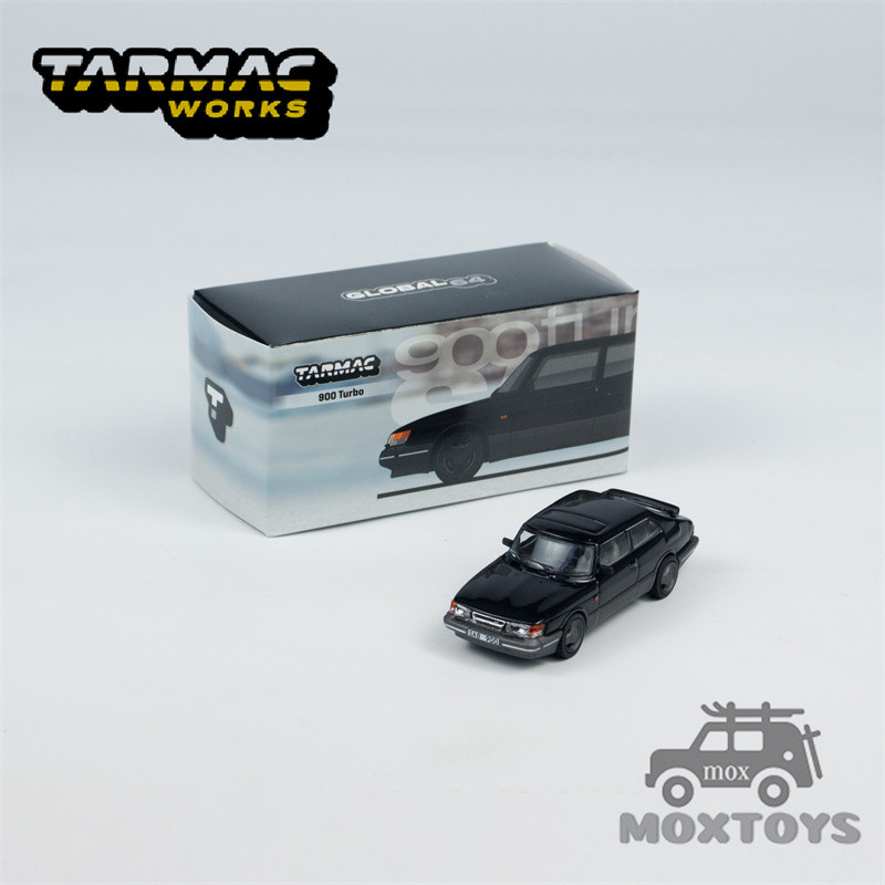 Tarmac Works 1:64 Saab 900 Turbo Black Diecast Model Car | Shopee ...