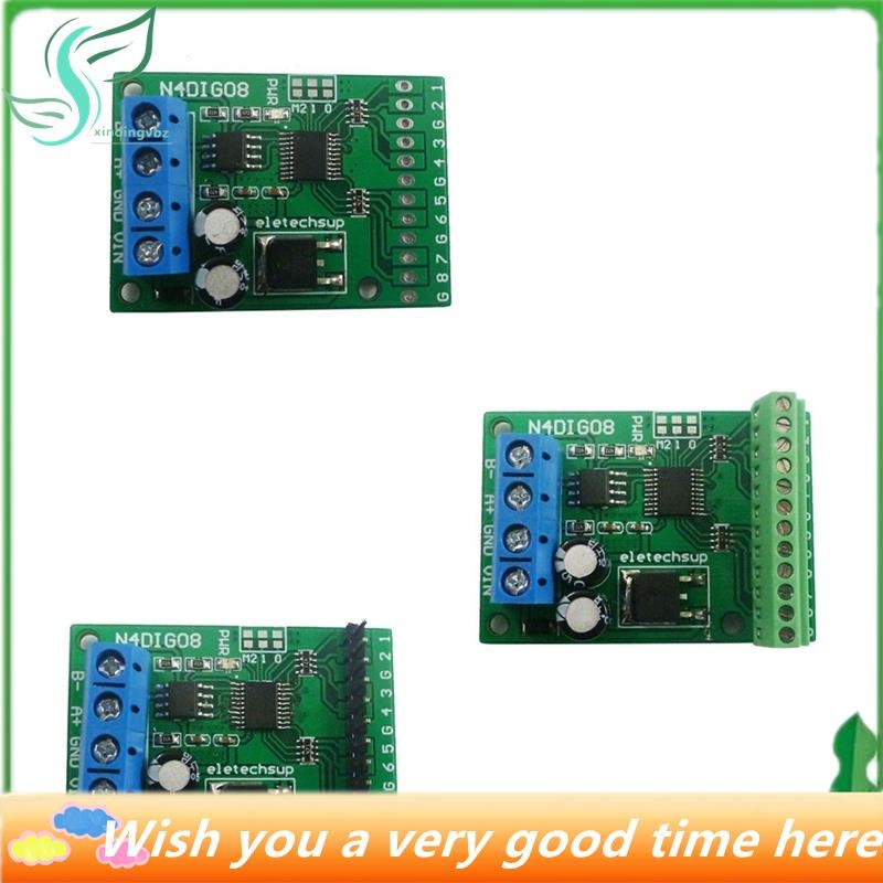 ^Star^ 8Ch Input/Output Digital Switch TTL LvTTL CMOS RS485 IO Control Module Modbus Rtu Board ...