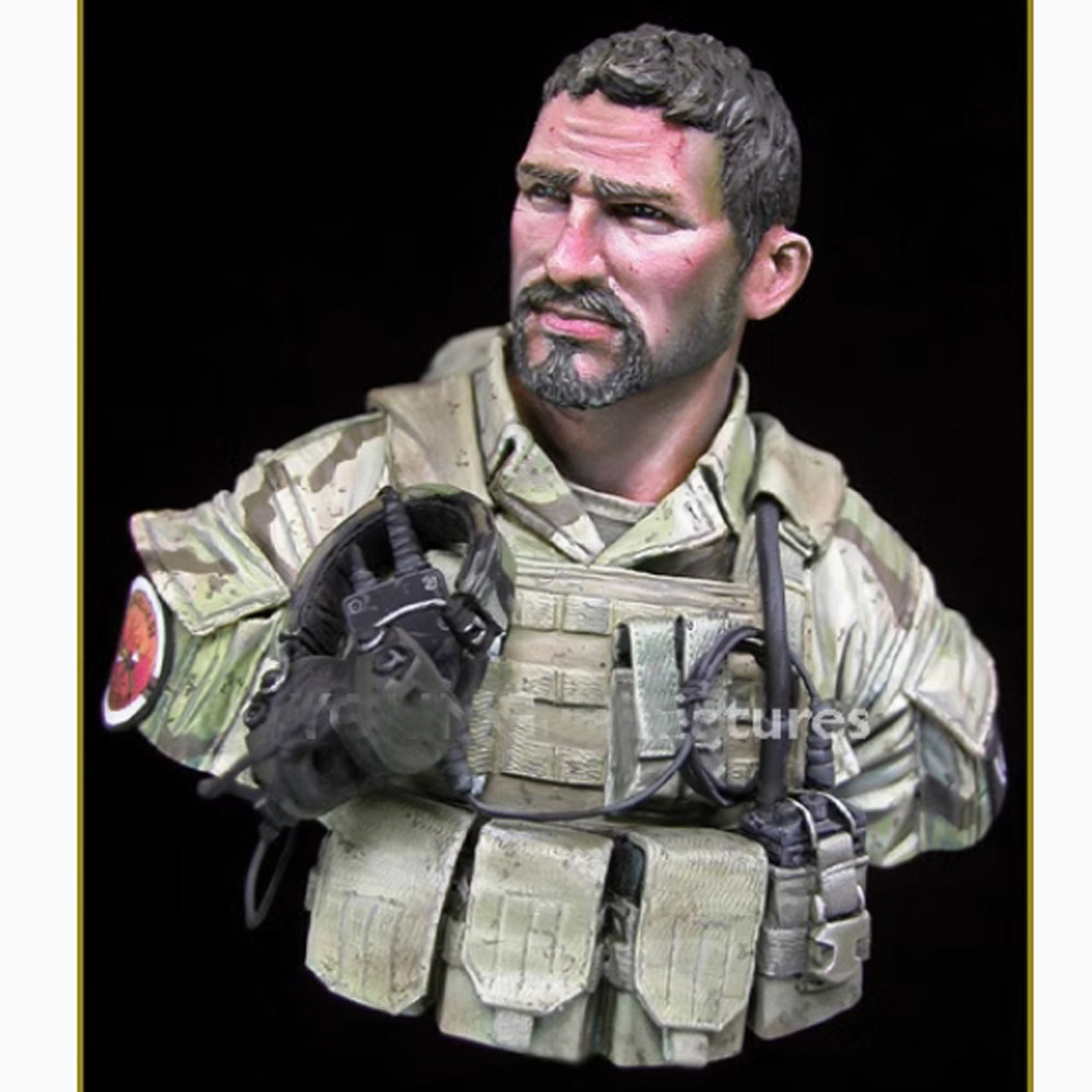 1/10 US Navy SEALs, Resin Model figure Bust, GK, WWII Military theme ...