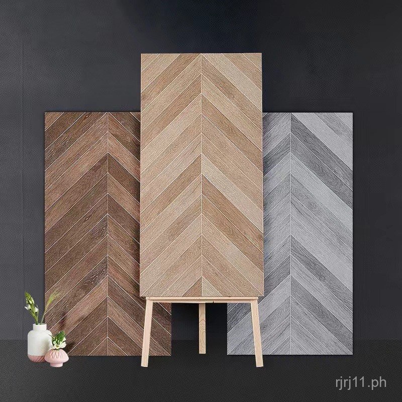 Fishbone Wood Grain Tile600x1200Nordic Style Full Ceramic Low ...