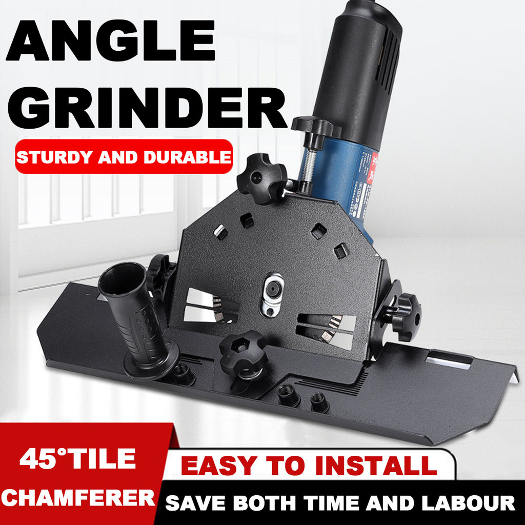 Angle Grinder Machine Tile Chamfer Cutting Bracket Chamfering Tool 45 ...