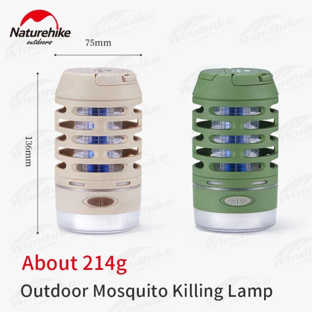 Naturehike Camping Tent Lamp Lighting Mosquito Trap 3 Light Mode ...