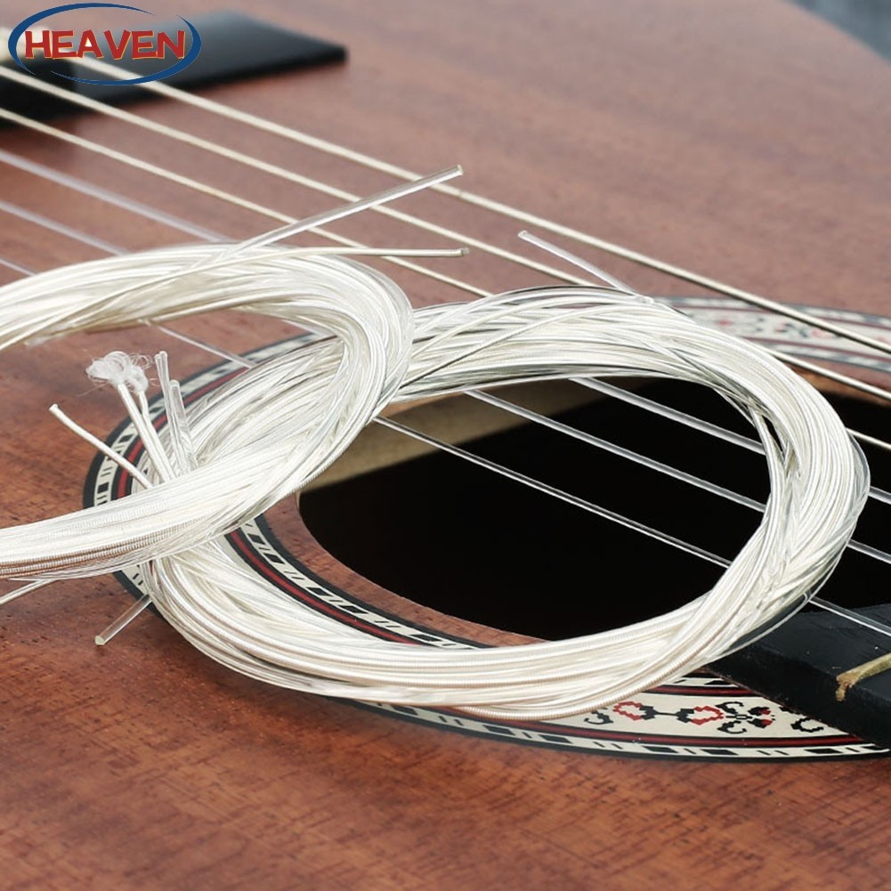 High Quality Set of 6pcs Classical Guitar Nylon Strings Replacement ...