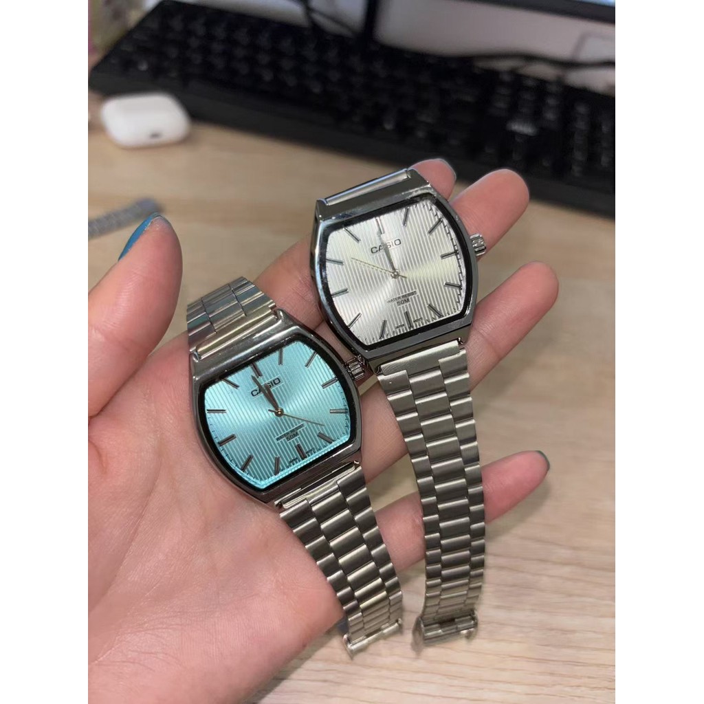 Retro Classic MTP-B140 Student Japanese Korean Watch Men's Stainless ...