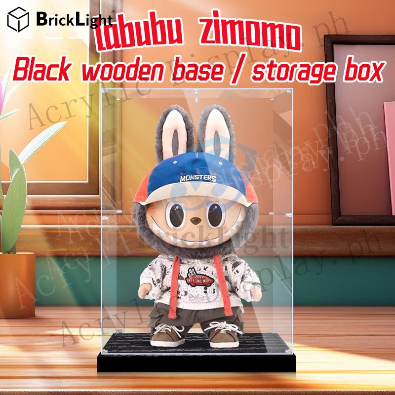 ️Transparent Storage Box popmart Labubu Zimomo Blind Box Model Box ...
