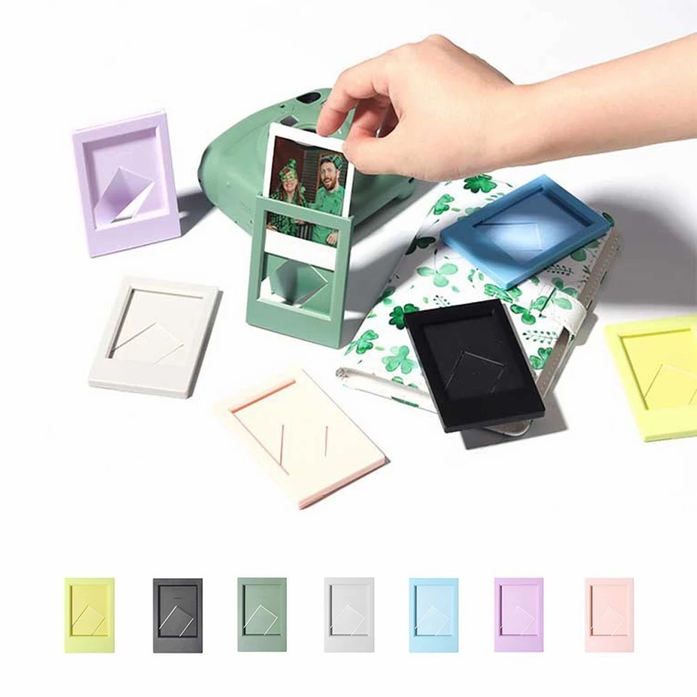 3inch Mini Ins Style Candy Color Photo Frame Desktop Classic Photo ...