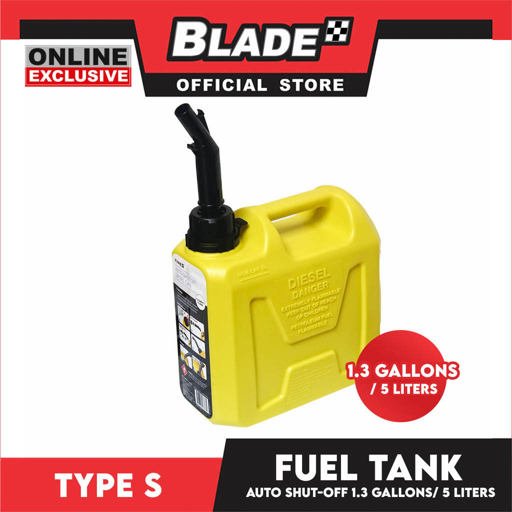 Type S Fuel Tank 5L AC5737 (Yellow) | Shopee Philippines