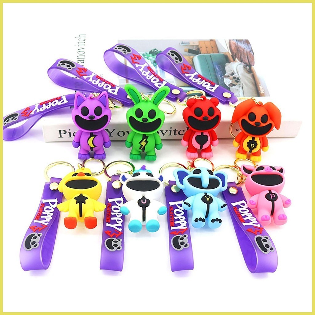 Poppy Playtime Smiling Critters Keychain horror game Smiling Animal ...