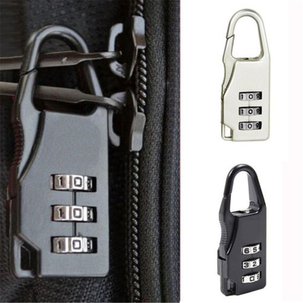 Luggage Combination Lock Padlock Mini Padlock Multi-function Anti-theft ...
