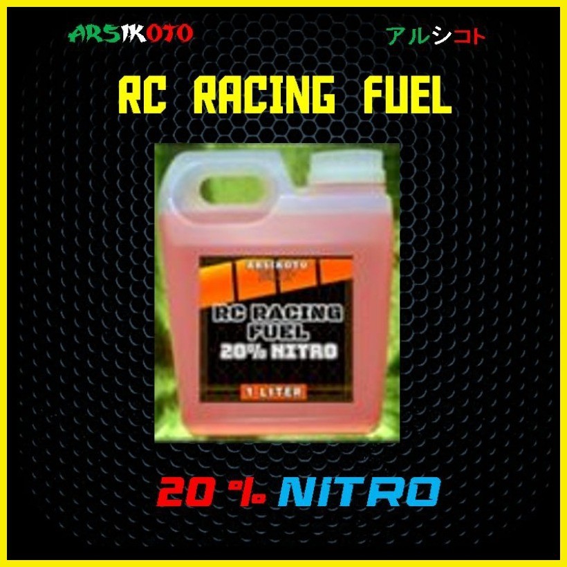 Rc Racing Fuel - 20% Nitro 1 Liter for Surface Glow Engine | Shopee ...