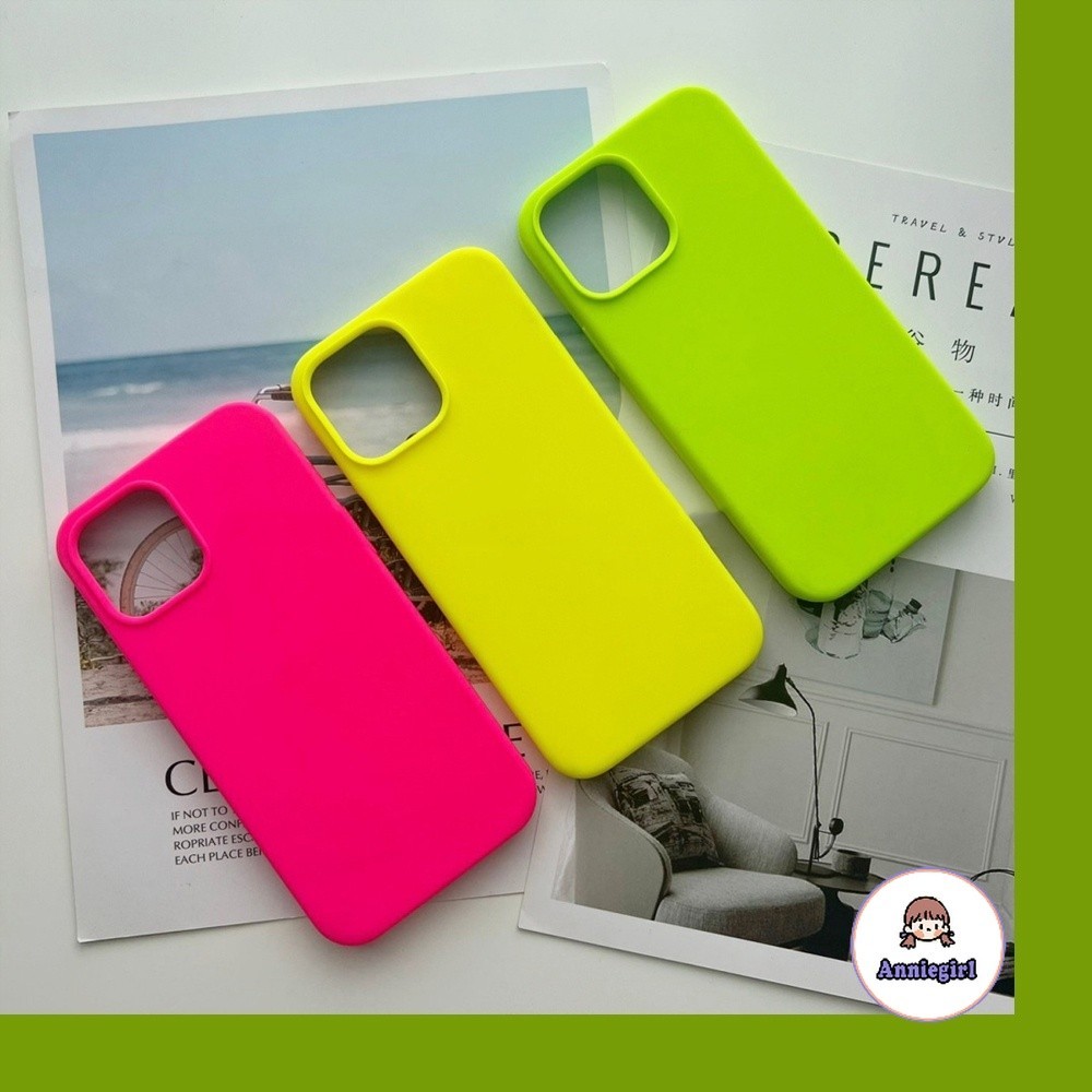 INS Solid Color Glossy Phone Case for Iphone 11 15 16 Pro Max 12 14 13 ...