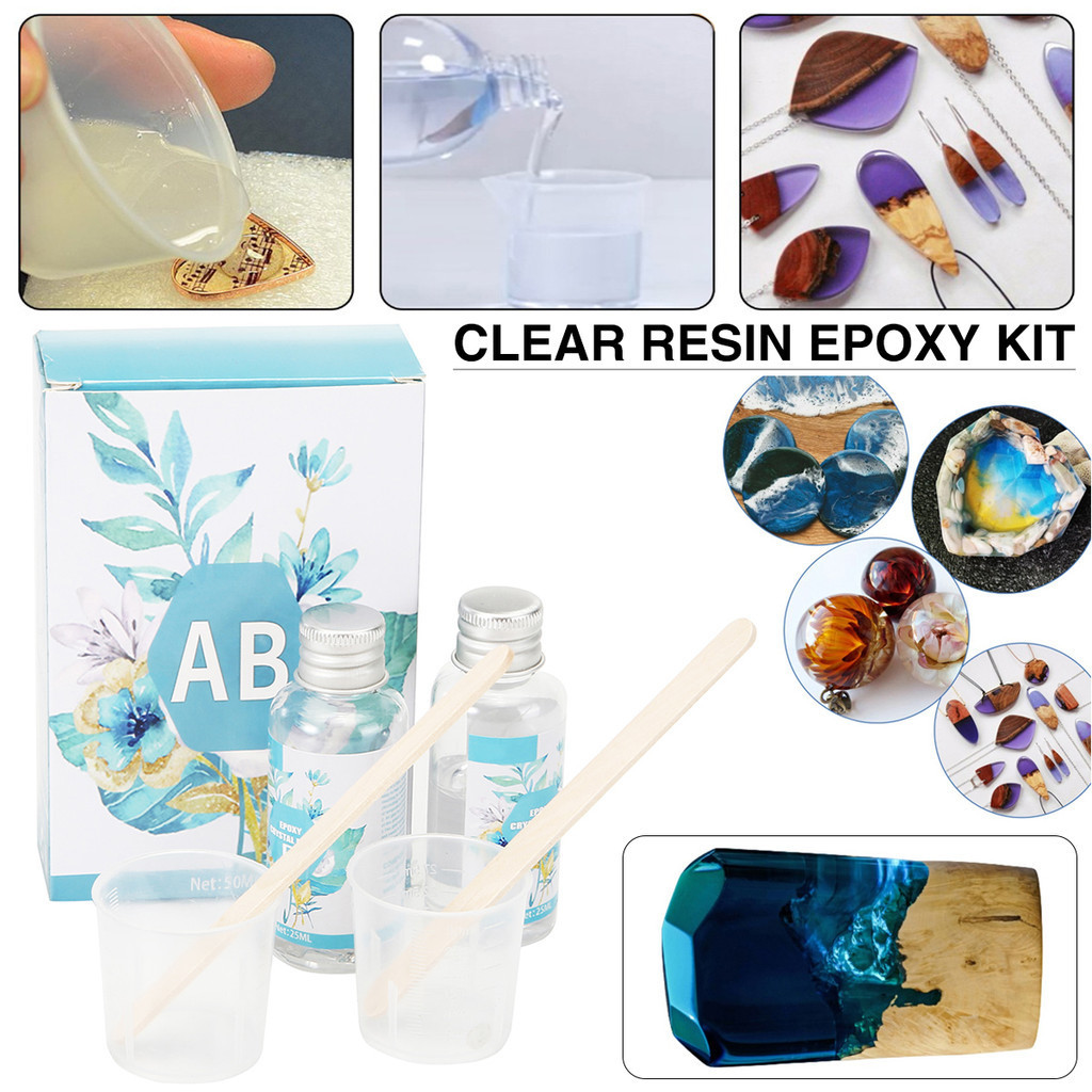 New Clear Resin Epoxy Kit for River Table Tops Art Casting Resin ...