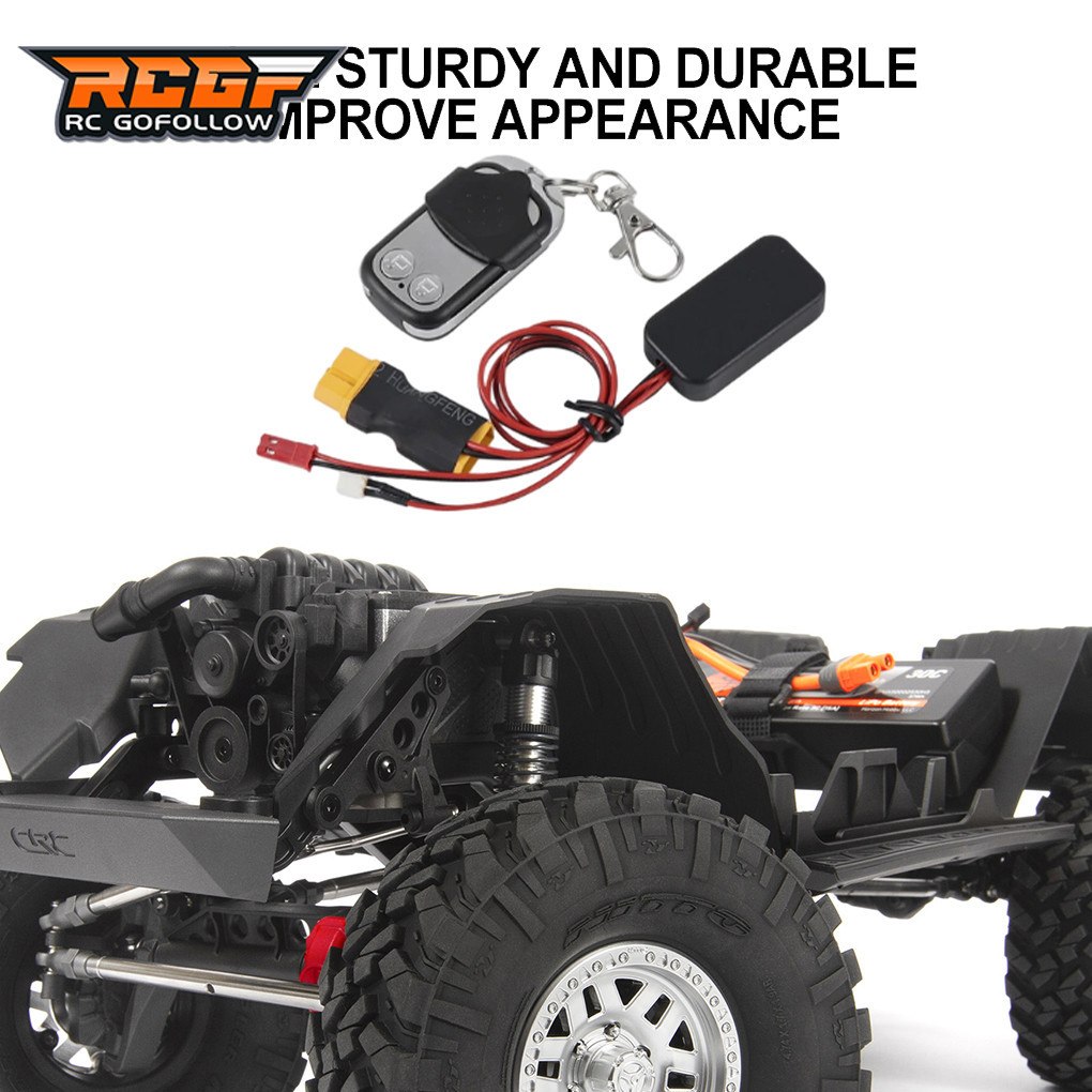 RCGOFOLLOW Plastic Solid Winch Controller Eco-friendly Rc Winch Controller For 1/10 Axial SCX10 ...