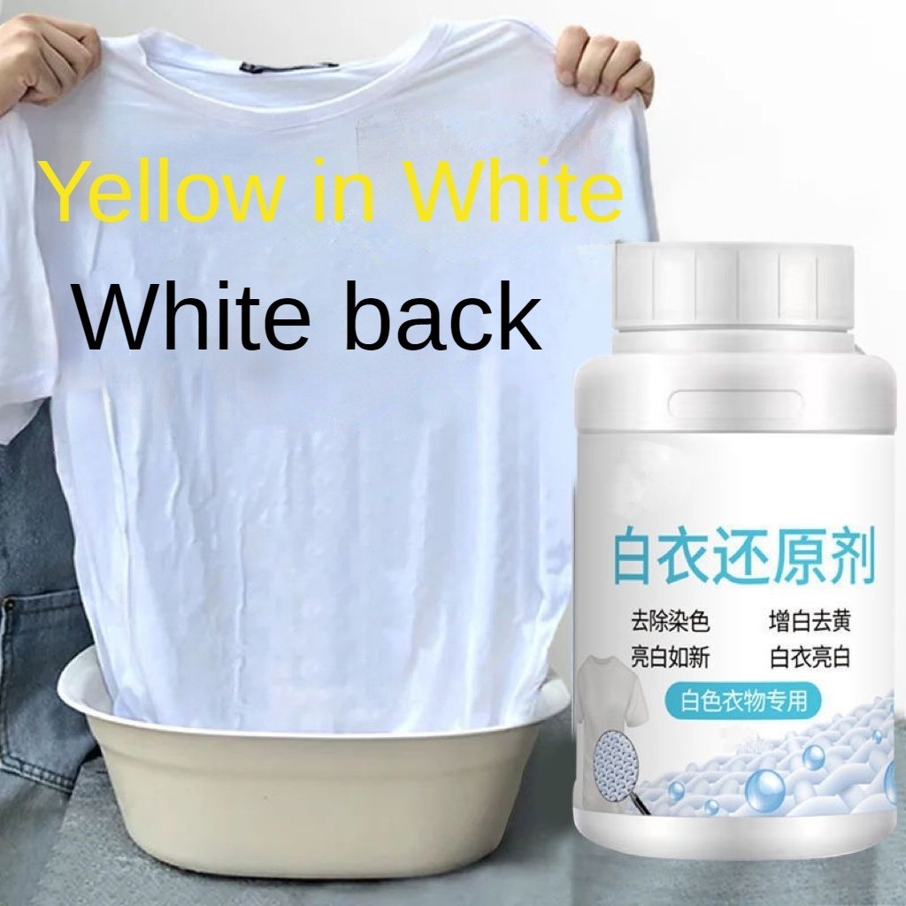 White clothes reducing bleach, white clothes washing special stain ...