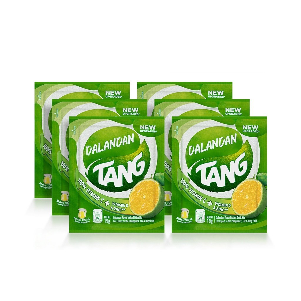 Lazycart 6pcs Tang Instant Drink Mix - Dalandan Flavor 19g | Shopee ...