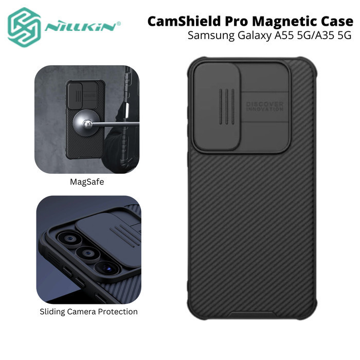 Nillkin CamShield Pro Magnetic Case Samsung Galaxy A55 A35 5G | Shopee ...