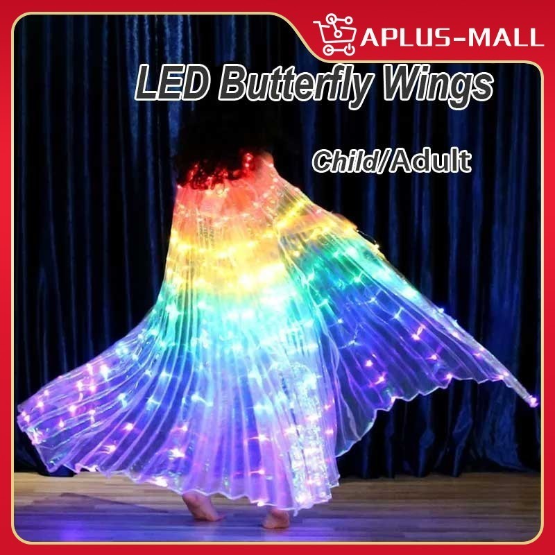 LED Wings Belly Dance Led Wings Dancing Lighting Props Led Costumes ...