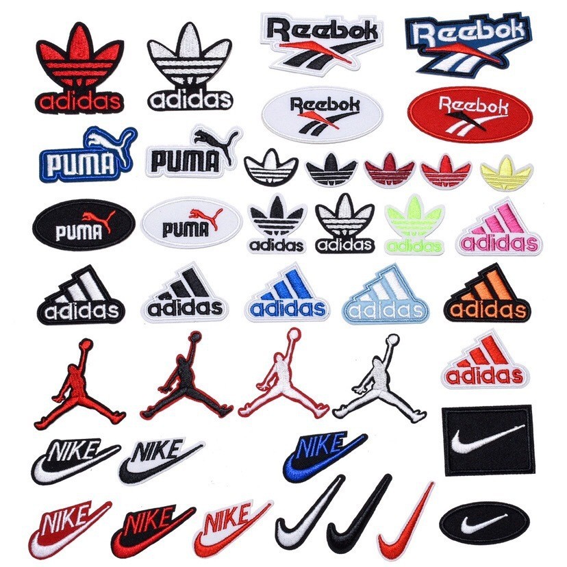 Cotton Color Embroidery Cloth Stickers Bag Decoration Street Wear logo ...