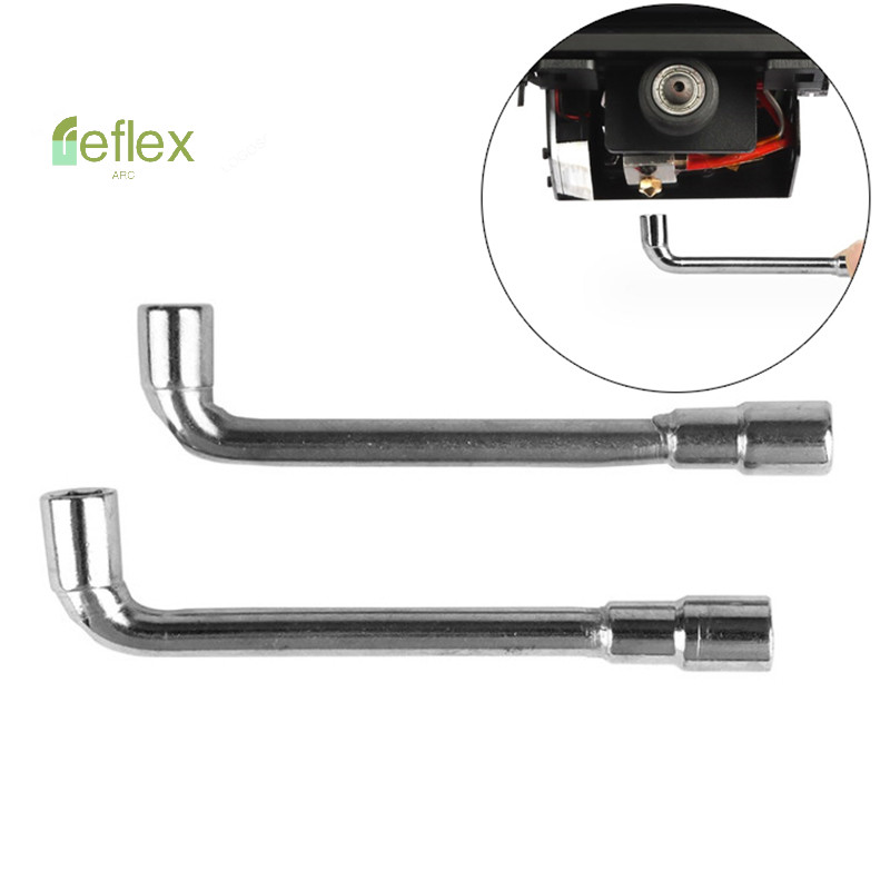 Reflex Arc L-shaped El Punch Wrench Chrome Plated 6/7mm For MK8 V6 ...