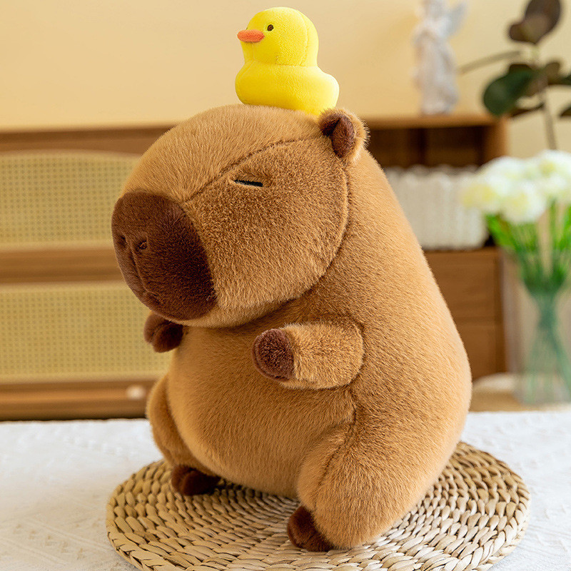 capybara plush capybara plushie capybara stuffed toy Kapibara Duck ...