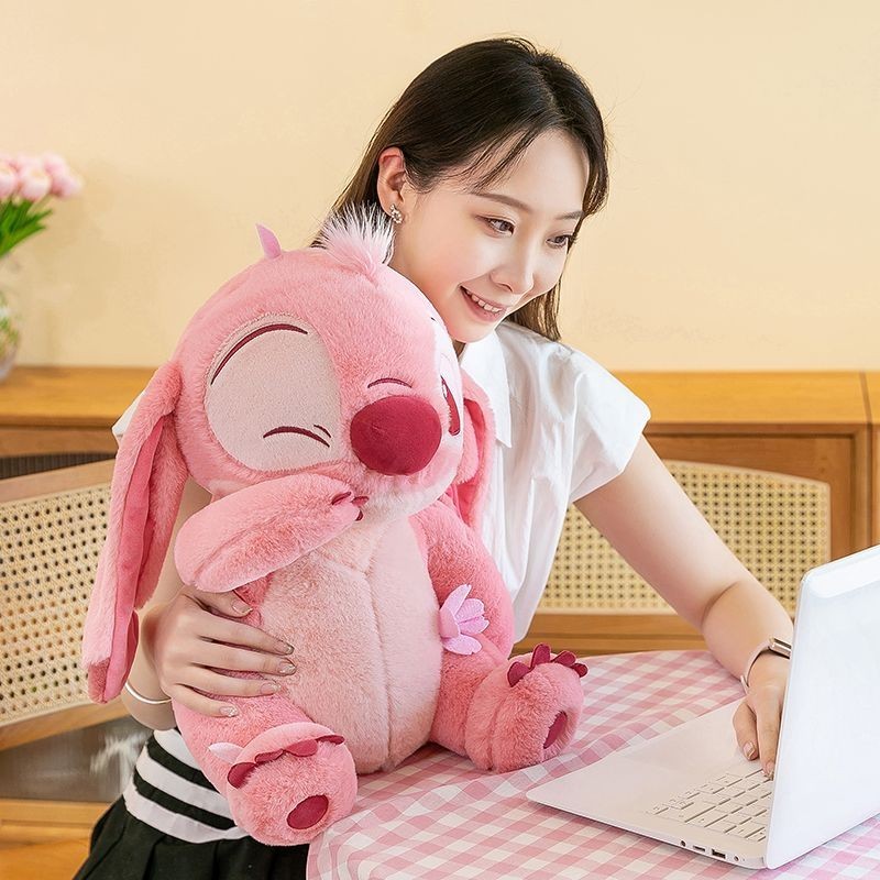 Disney New Sakura Stitch Cartoon Pink Stitch Doll Cherry Blossom Stitch ...