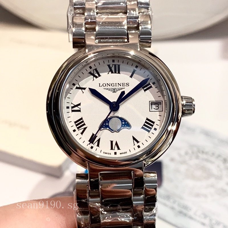 Longines Heart Moon Phase Series Women's Watch | Shopee Philippines