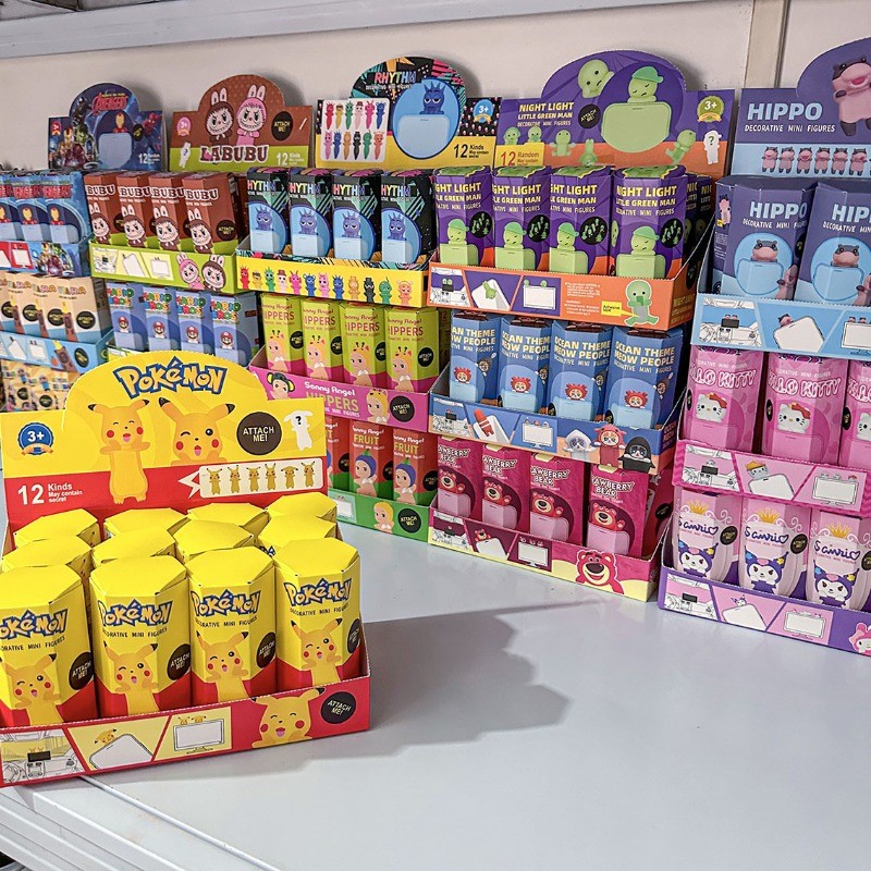 Sonny Angel Blind Box Stitch Angel Kuromi Pikachu Crayon Shin Labub ...