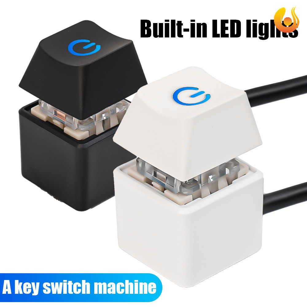 Computer Desktop PC External Switches - On/Off Switch Button Extension ...