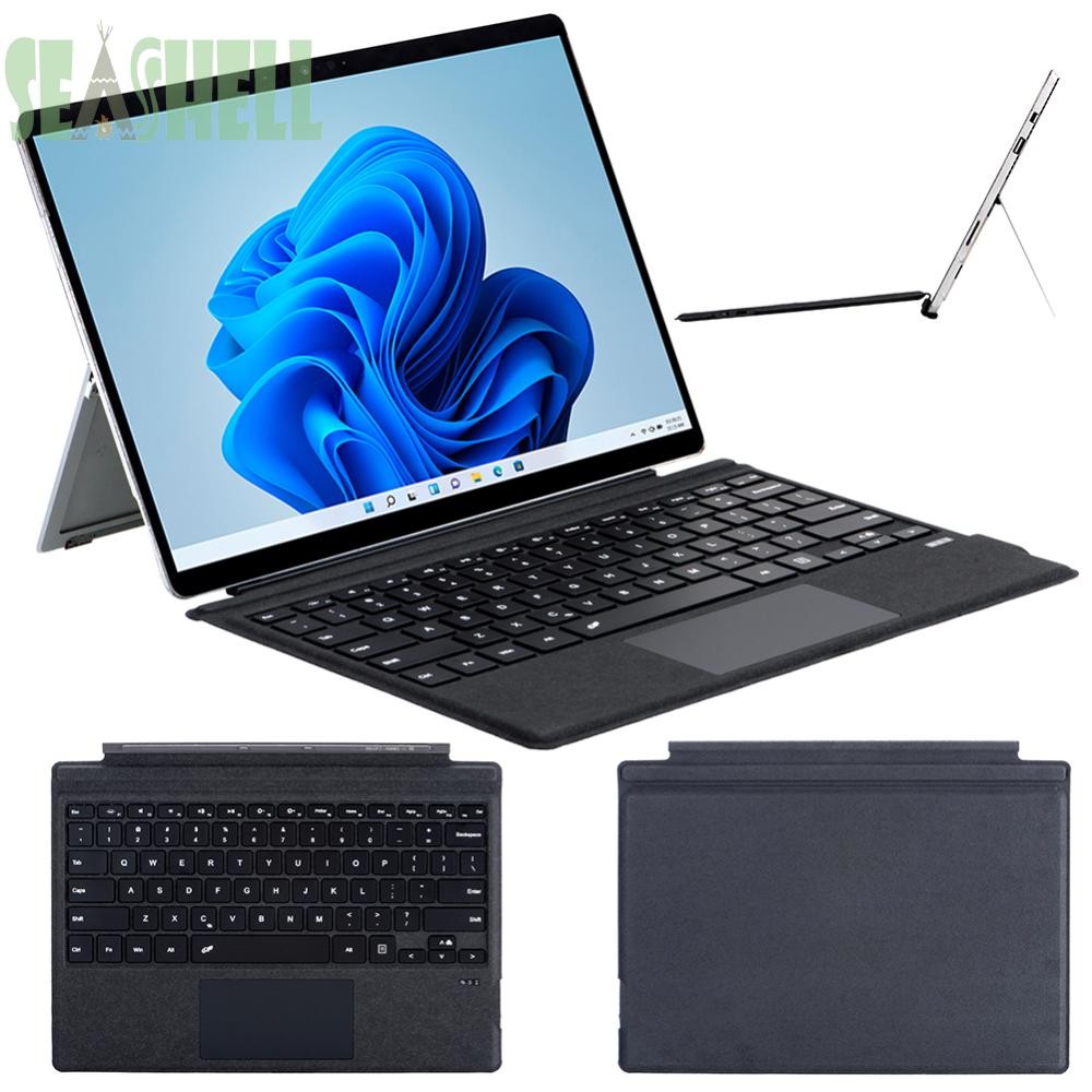 AU Type Cover Keyboard 7 Colors Backlight BT for Microsoft Surface Pro ...