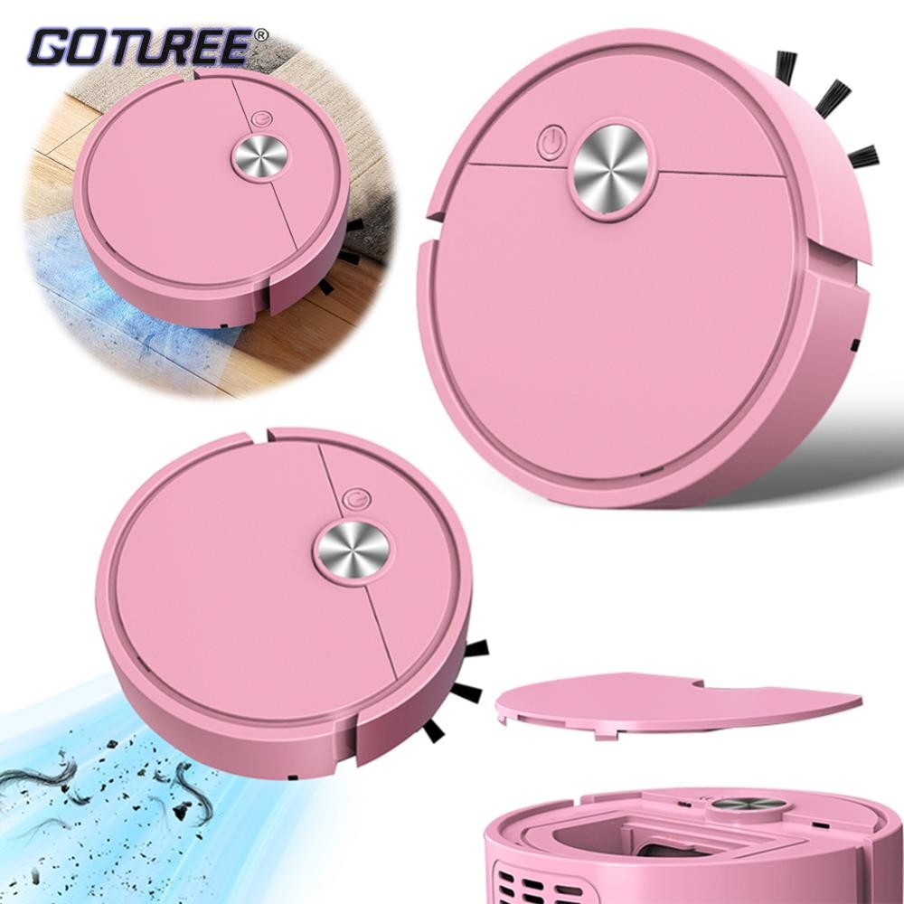 ~ 3 in 1 Sweeping Robot Rechargeable Compact Cleaning Machine for Home Cleaning [Goturee.ph ...