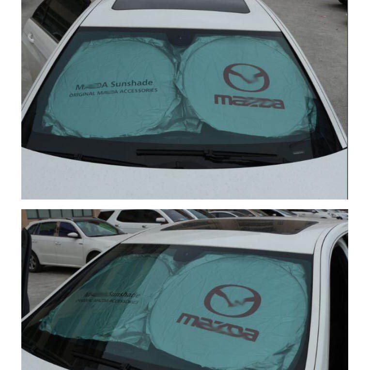 150 x 70cm Car Sunshade Sun shade Front Rear Window Film Windshield ...