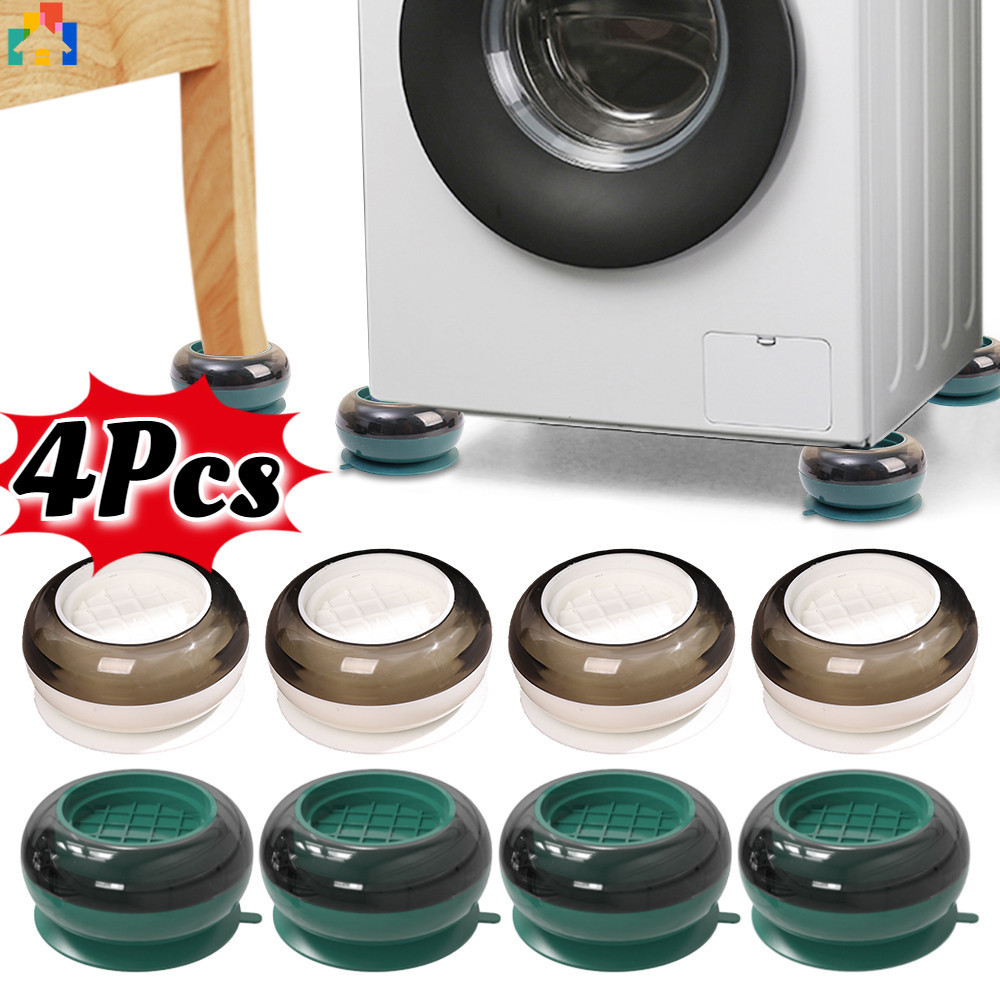 Universal Anti Vibration Pads Washing Machine Elasticity Foot Mat ...