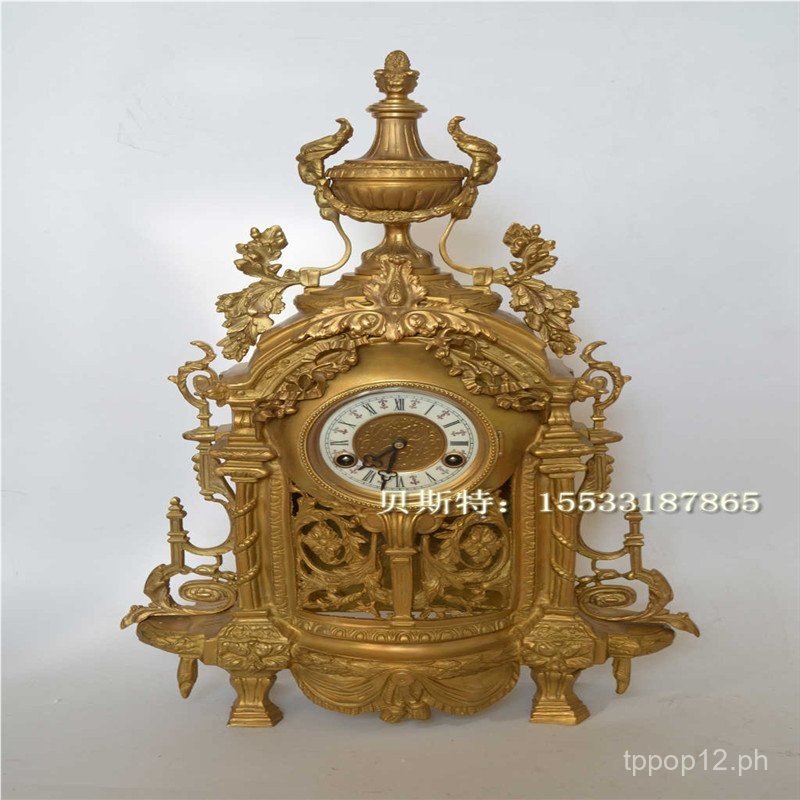Clock European-style Clock Classical Table Clock Old-fashioned Wind-up ...