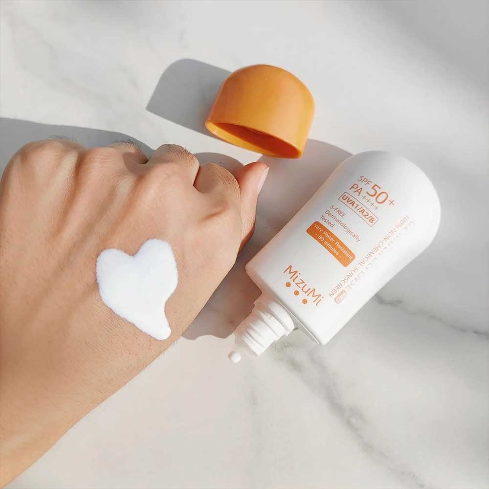 MizuMi Full Water Beauty Moisturizing Sunscreen Milk MizuMi Pure ...