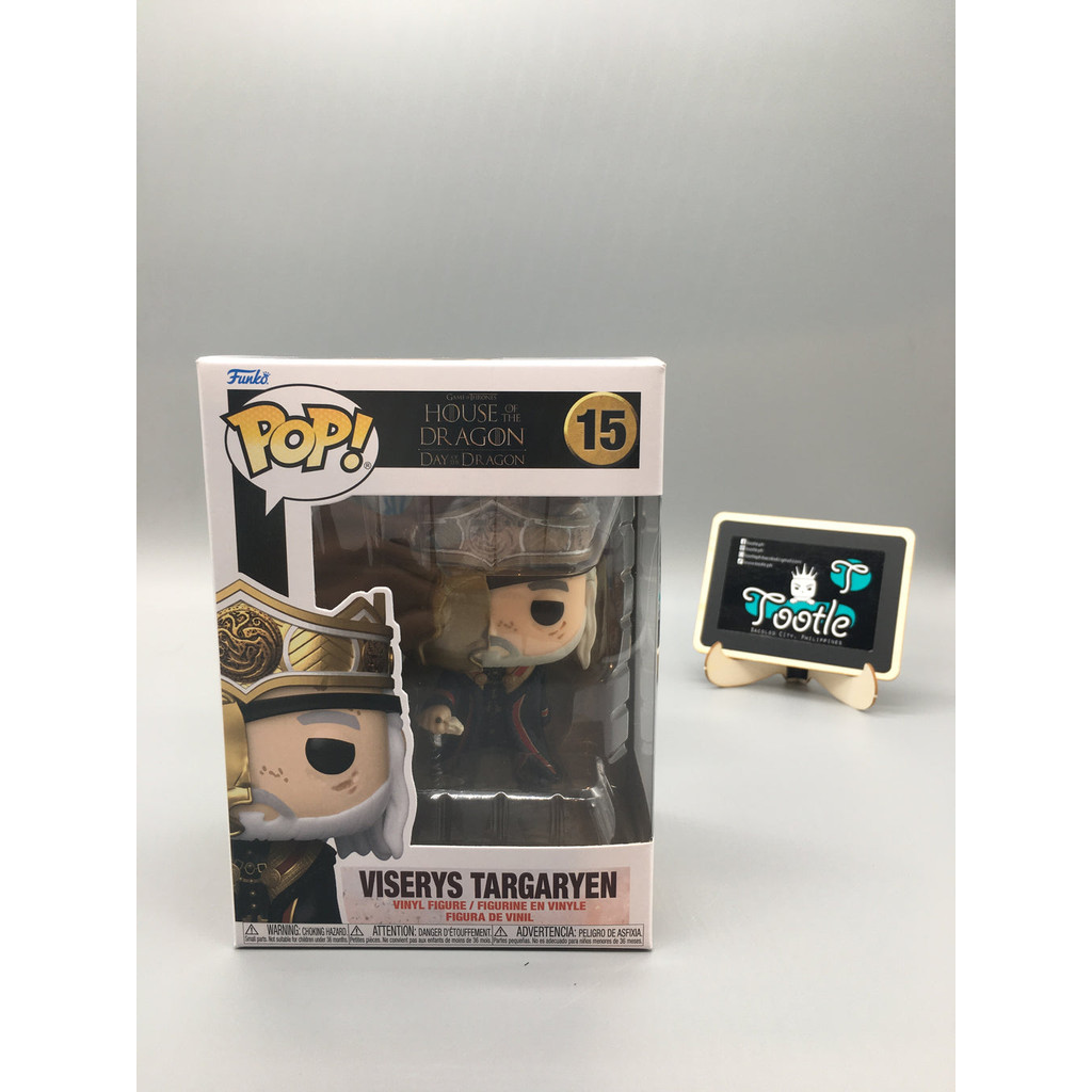 VISERYS TARGARYEN 15 House of the Dragon Funko Pop Tootle ph | Shopee ...