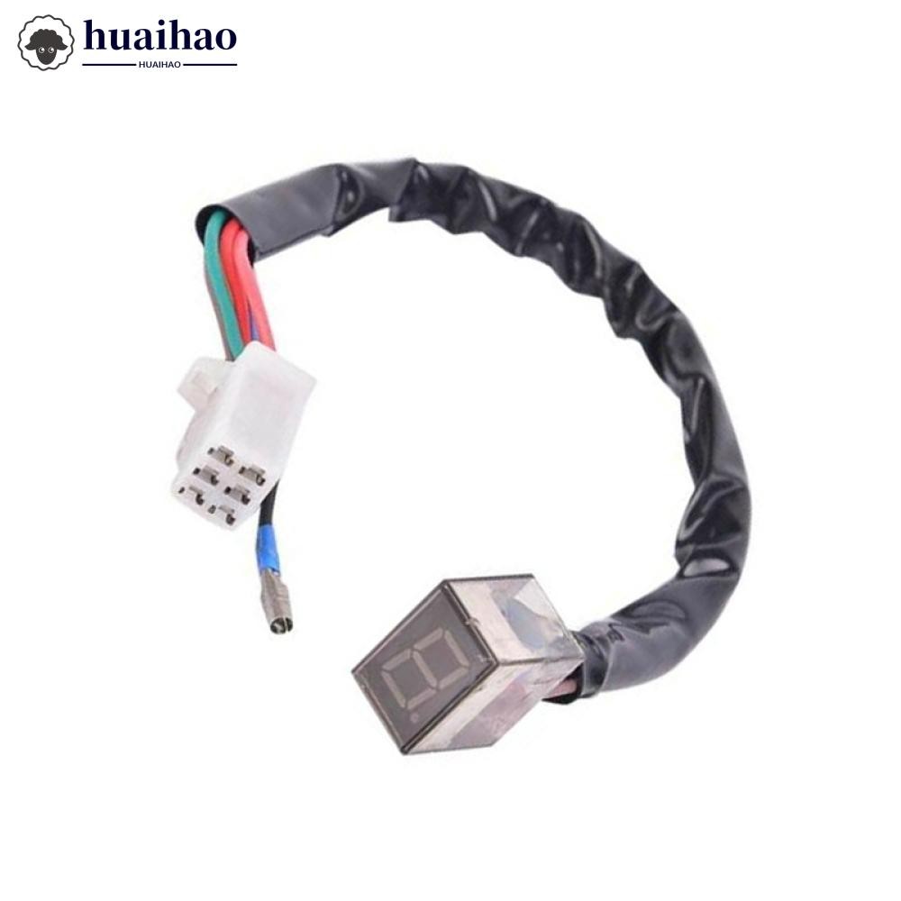 HUAIHAO Universal Motorcycle Digital Gear Indicator LED 5 Digital ...