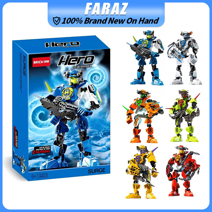 Children‘s Building Blocks Robot Toys Hero Factory 2.0 Series Bionicle ...