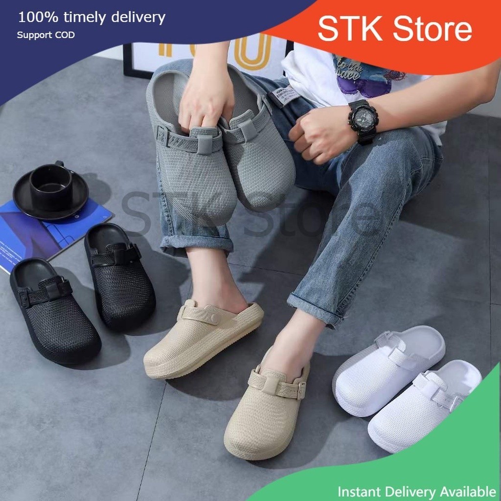 ST9050 SHUTA Cross Shoes Fashion Men's Half Shoes Korean Summer Casual ...